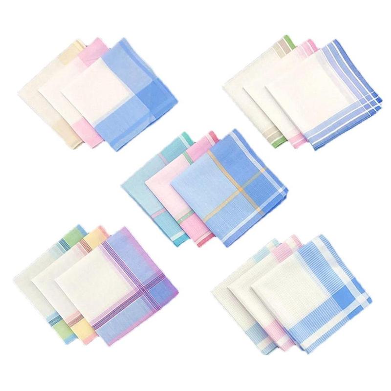 12x Classic Soft Cotton Hanky Wedding Hankie Towel Lot - TikTok Shop ...