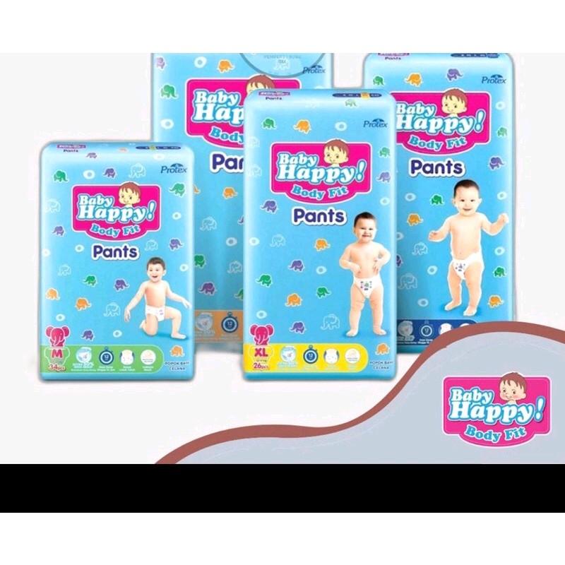 Pempers Baby Happy S M L XL XXL Type Celana Diapers - Shop | Tokopedia