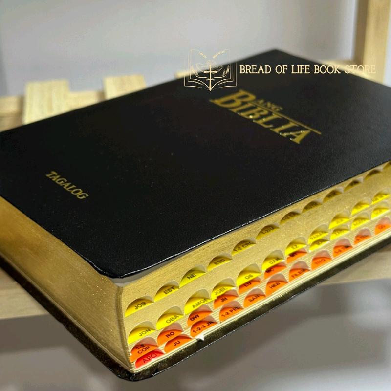 SOFT LEATHER TAGALOG COMPACT WITH THUMB INDEX | BIBLE TRANSLATED ...