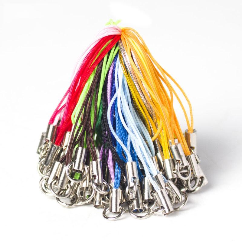 20/50/100Pcs Lanyard Lariat Strap Cords Lobster Clasp Rope Keychain ...