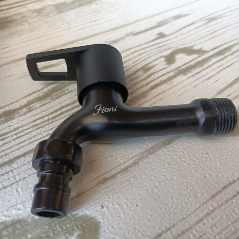 Kran air / Kran kamar mandi / Kran air taman - Hitam lubang fio - Shop ...