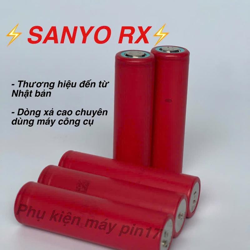 Cell pin 18650 SANYO RX tháo khối như mới 98% + Thương hiệu: - TikTok ...