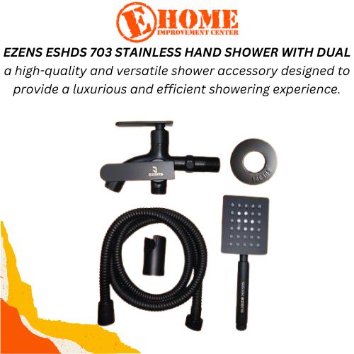 EZENS ESHDS 703 Telephone Shower with Dual Faucet and Rain Shower ...
