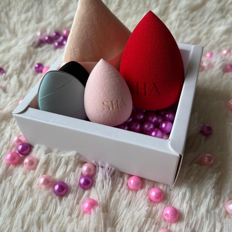 SHA Cosmetics Super soft sponge set A Makeup - TikTok Shop Malaysia