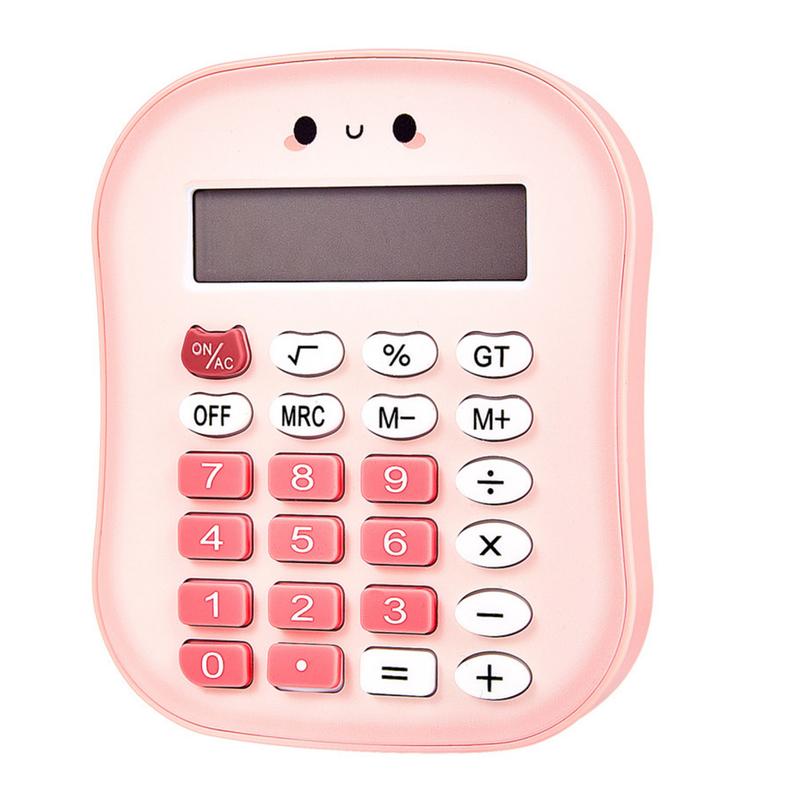 Junezao Cute Calculator Colorful 12-digit Calculator with Large ...