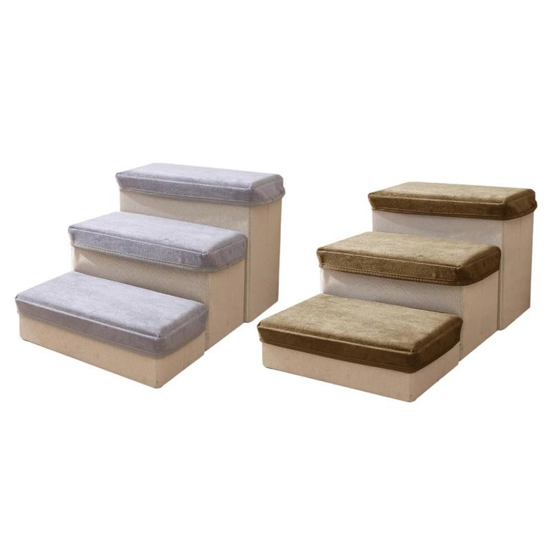 Dog Ramps Steps Three Step Small Pets Comfortable Dog Stairs - TikTok ...