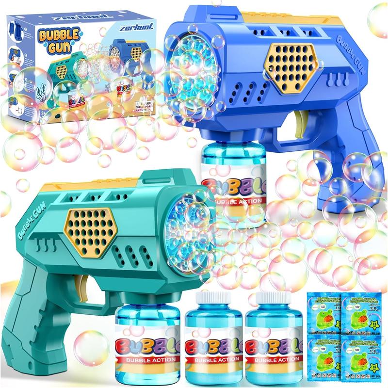 2P Bubble Guns Gift Toys for Kids Bubble Blaster Automatic Machine - TikTok Shop