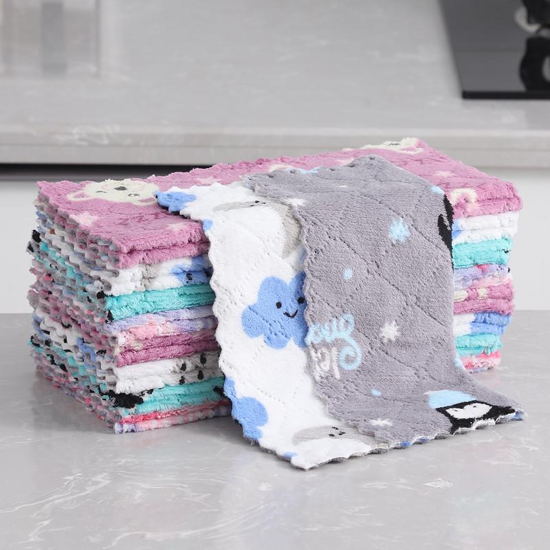 Set Tuala Pembersih Microfiber, Ketibaan Baru, Tuala Dapur, Tuala ...