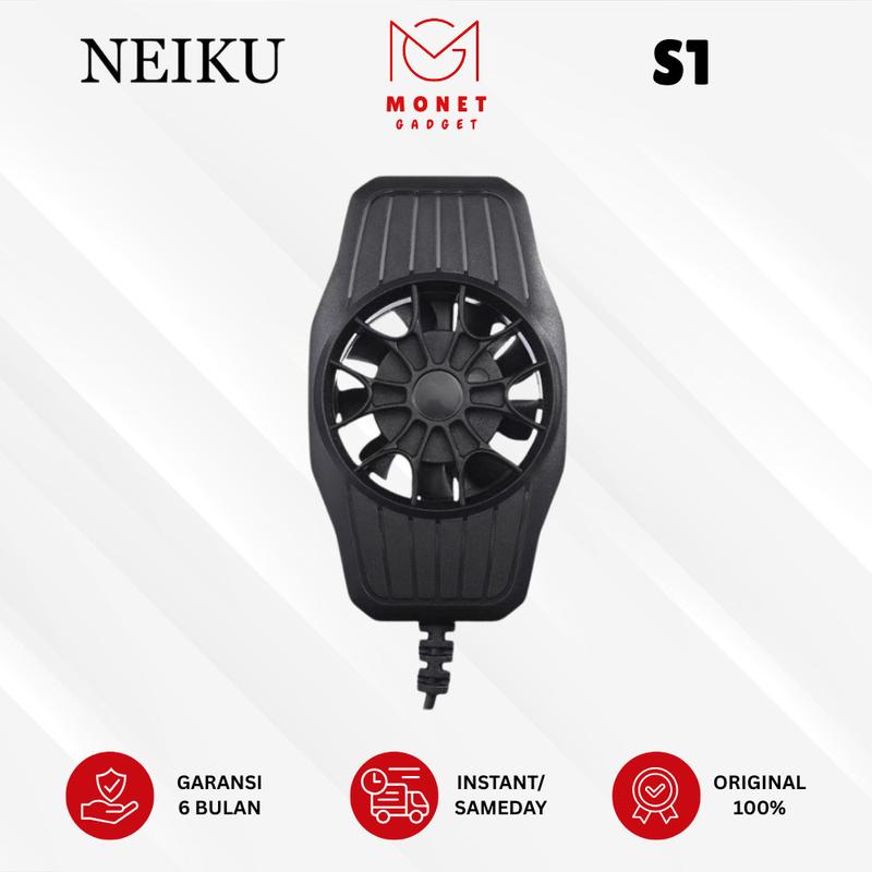 NEIKU S1 Funcooler Wired Mobile Fancooler Phone Cooler Kipas - Shop ...