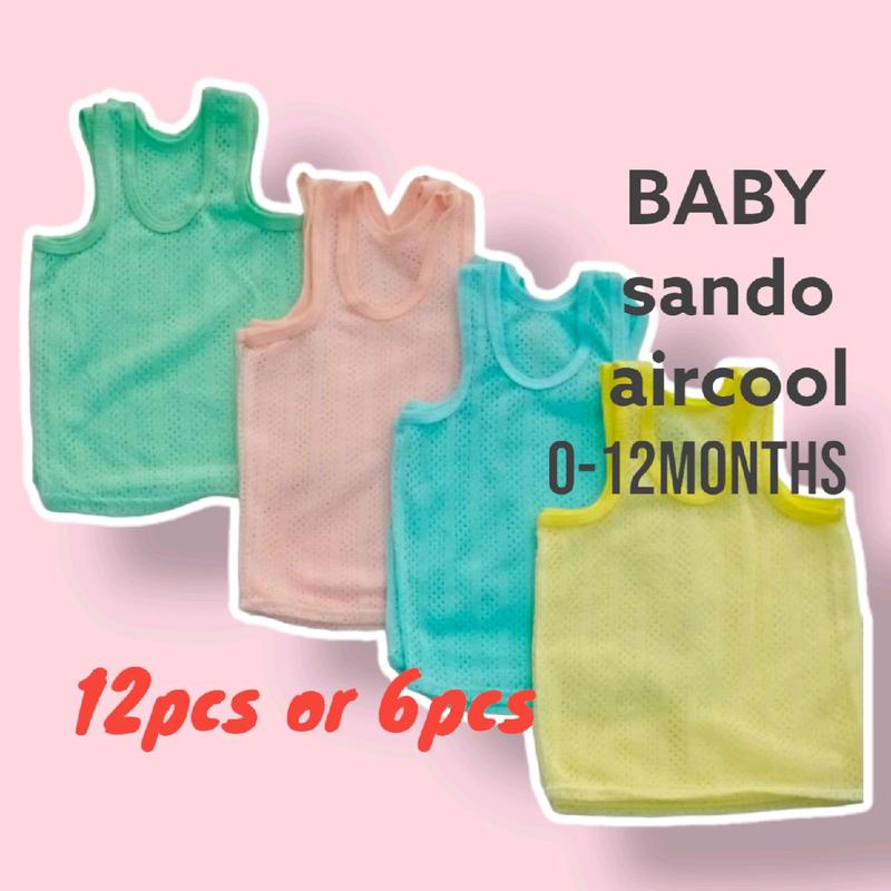 6pcs air-cool sando presko for baby 0-1yr old infant newborn - TikTok ...