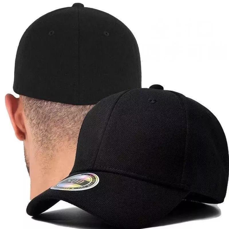 TERMURAH TOPI BASEBALL BUILT UP/BUILD UP POLOS BAHAN TEBAL DAN FLEXIBEL ...