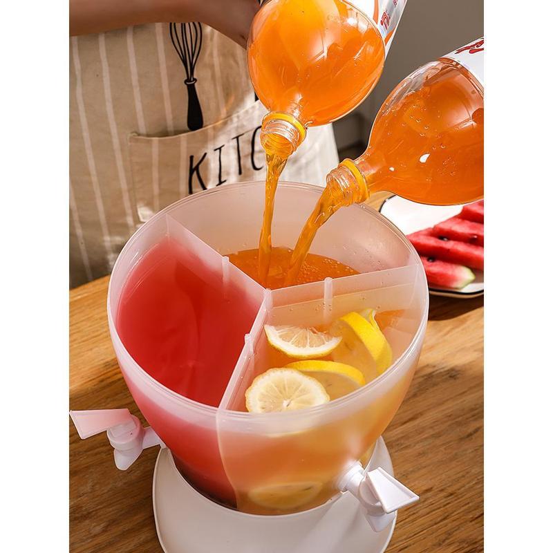 Household Can Rotate Divided Cell Cold Kettle Refrigerator Cold ...