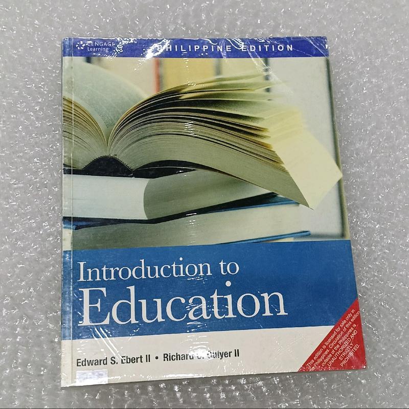 INTRODUCTION TO EDUCATION BY EDWARD S.EBERT - TikTok Shop Philippines