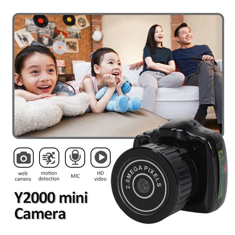 NicEseed Y2000 Mini Camera HD Video Audio Recorder Small Camera ...