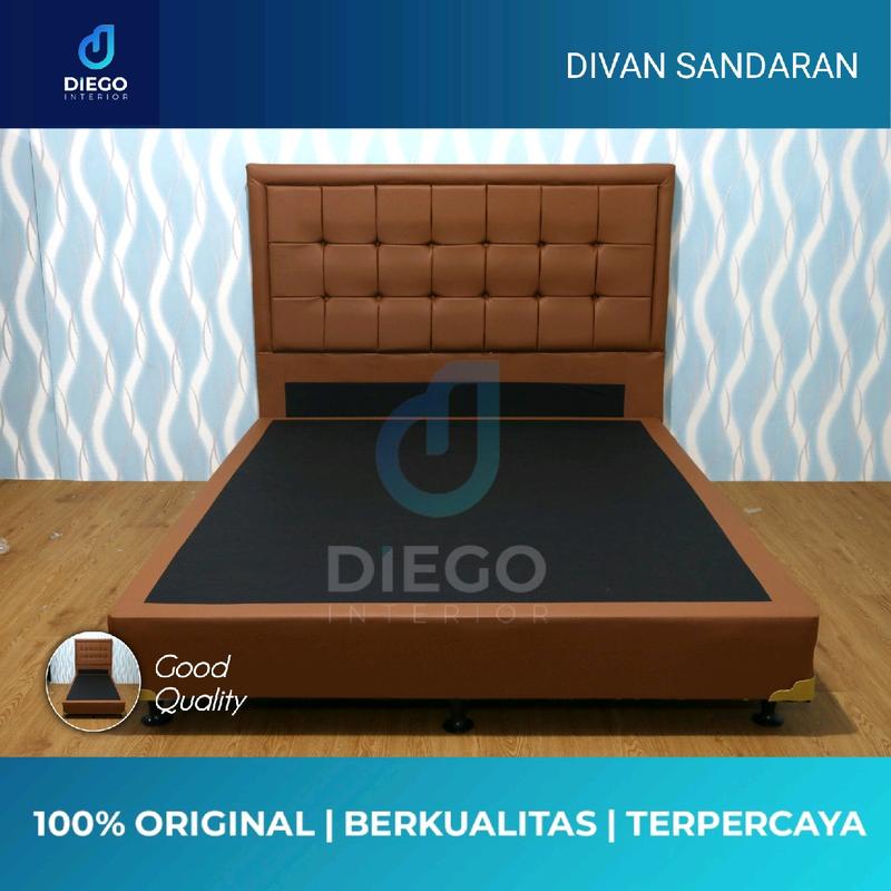 Divan Dipan Ranjang Tempat Tidur Sandaran Milan Untuk Kasur Matras ...