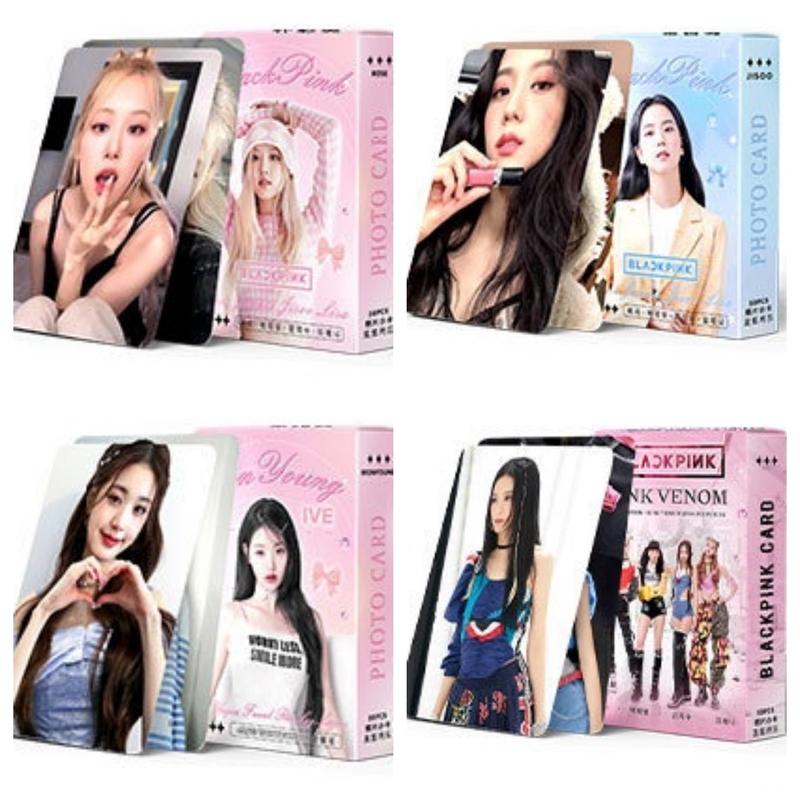 50pcs/box Dylan Wang Hedi SEVENTEEN BP TWICE TX-T Straykids (G)I-DLE ...