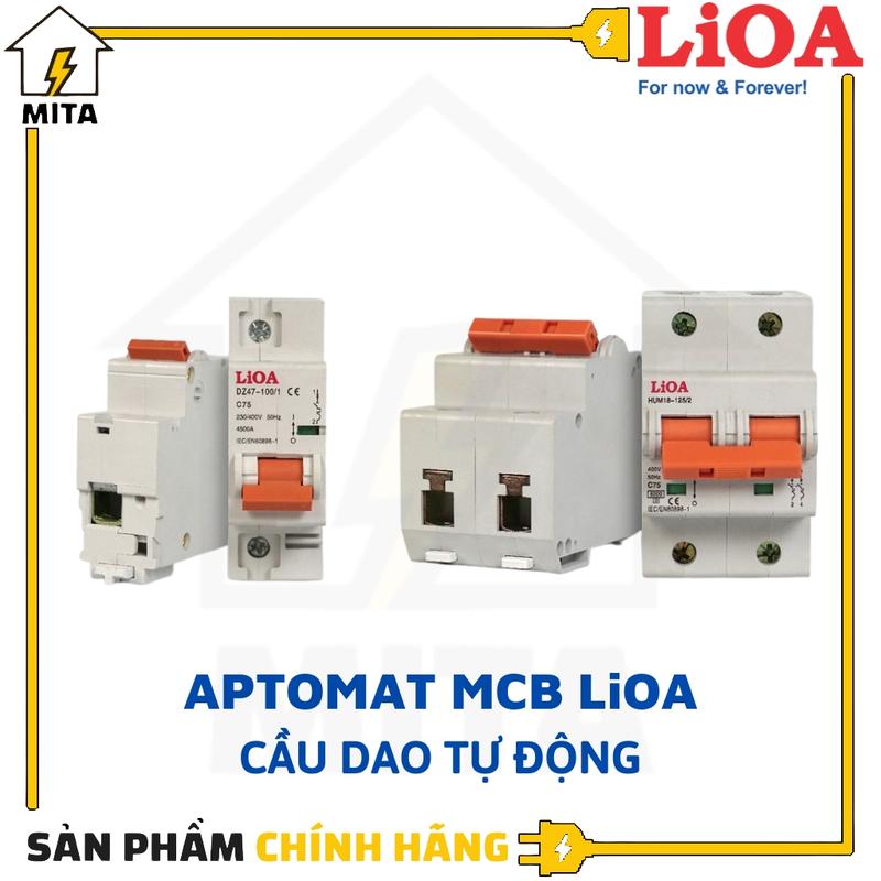 Aptomat LiOA 6A-63A (Dòng Cắt 4.5kA) - Loại Át Cài - MITA - TikTok Shop ...