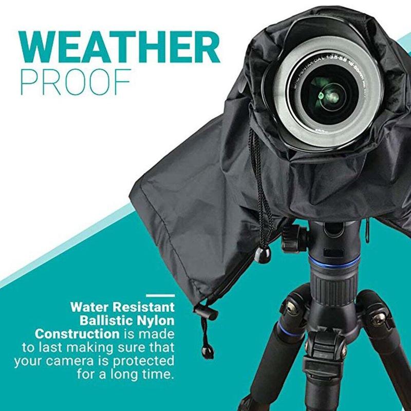 Camera Rain Cover Coat Bag Protector Rainproof Against Dust Rain ...