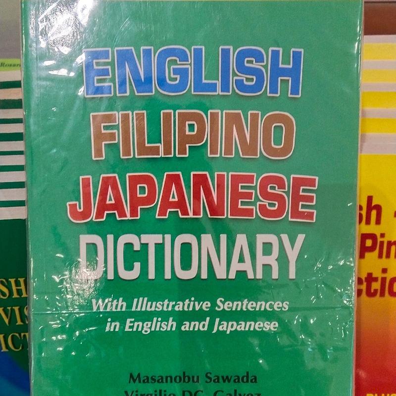 ENGLISH -FILIPINO JAPANESE DICTIONARY - TikTok Shop Philippines