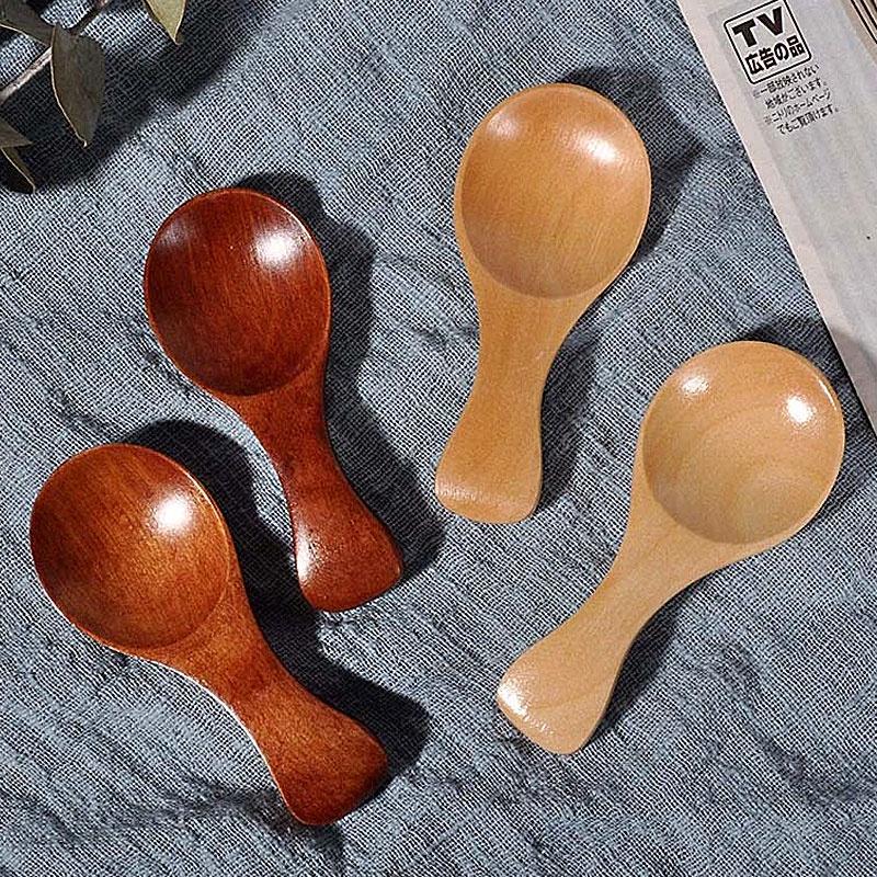 Wooden Spoon Sudu Kayu Rempah Scoop Small - TikTok Shop Malaysia