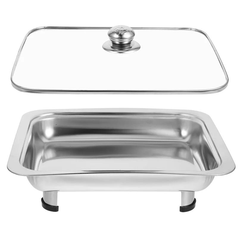 Buffet Chafing Food Set Dish Warmer Pan Tray Chafer Steel Stainless ...