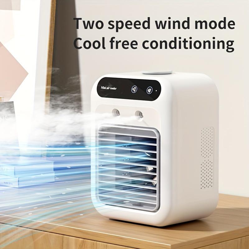 [Compact Portable Air Cooler] 6.3x4.45x8.27 inch Compact Portable Air ...