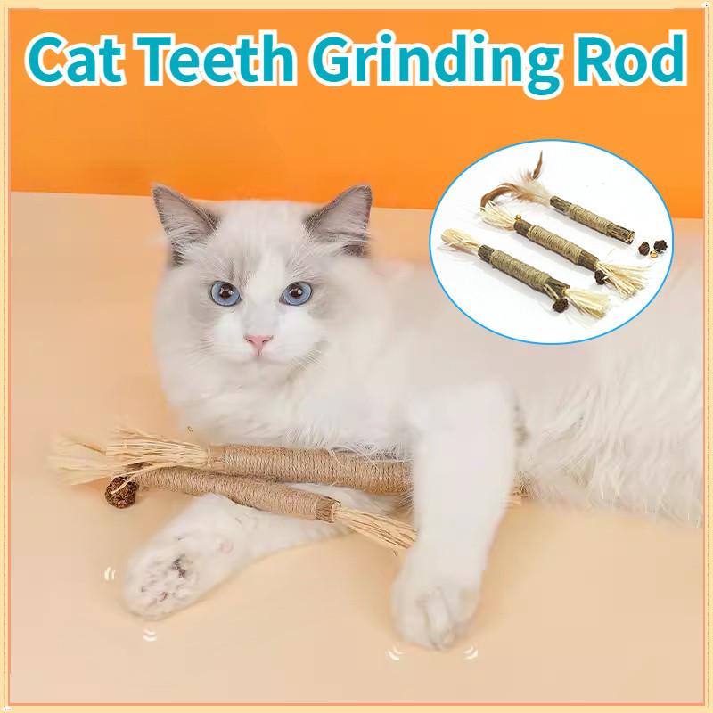 Cat Teeth Grinding Stick Kitten Bite Resistant Puzzle Toy Suitable ...
