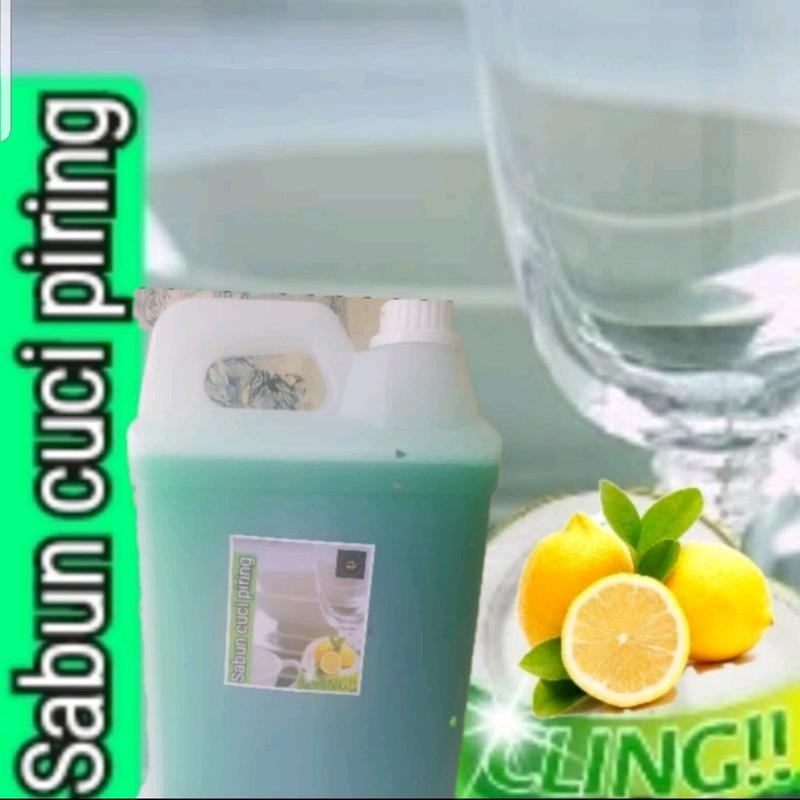 Sabun Cair Cuci Piring Hemat 5kg dengan Ekstra Mengangkat Lemak, Aroma ...