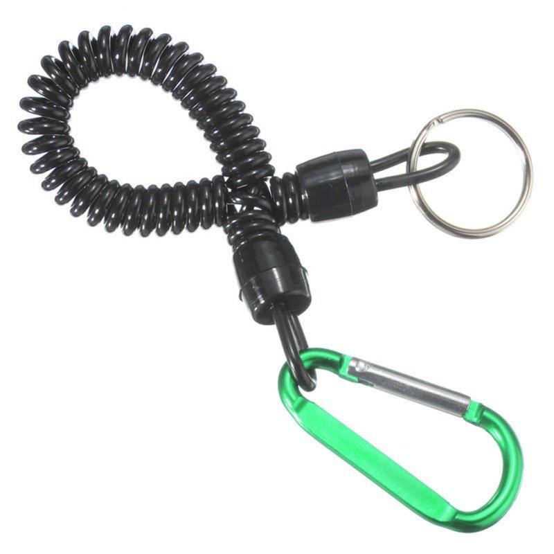 Fishing Lanyard Fishing Boating Ropes Safety Retractable Wir - TikTok ...