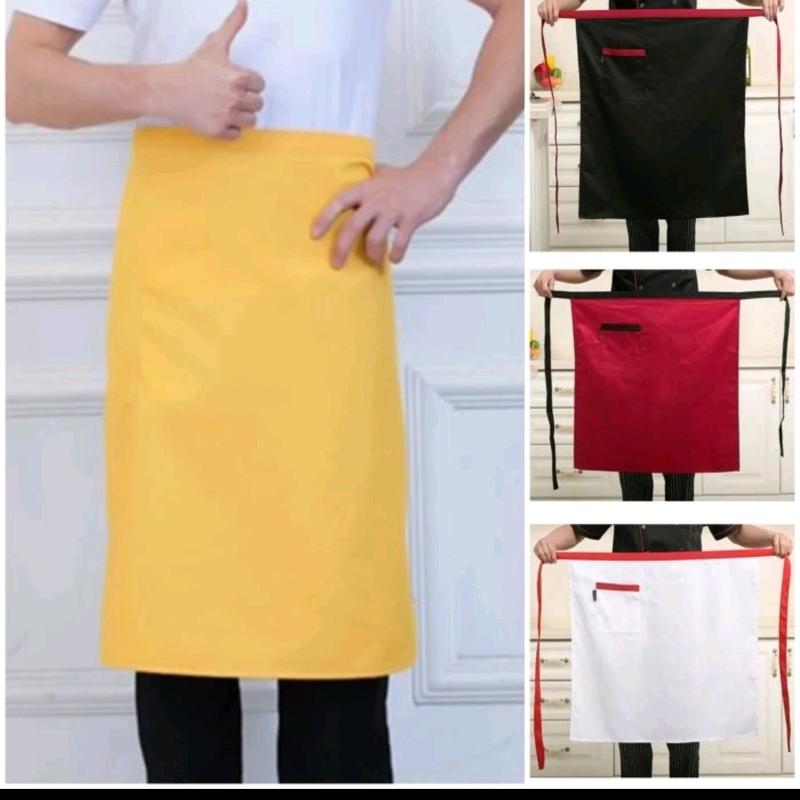 Apron Half Setengah Badan Apron Celemek Koki Chef Barista American ...