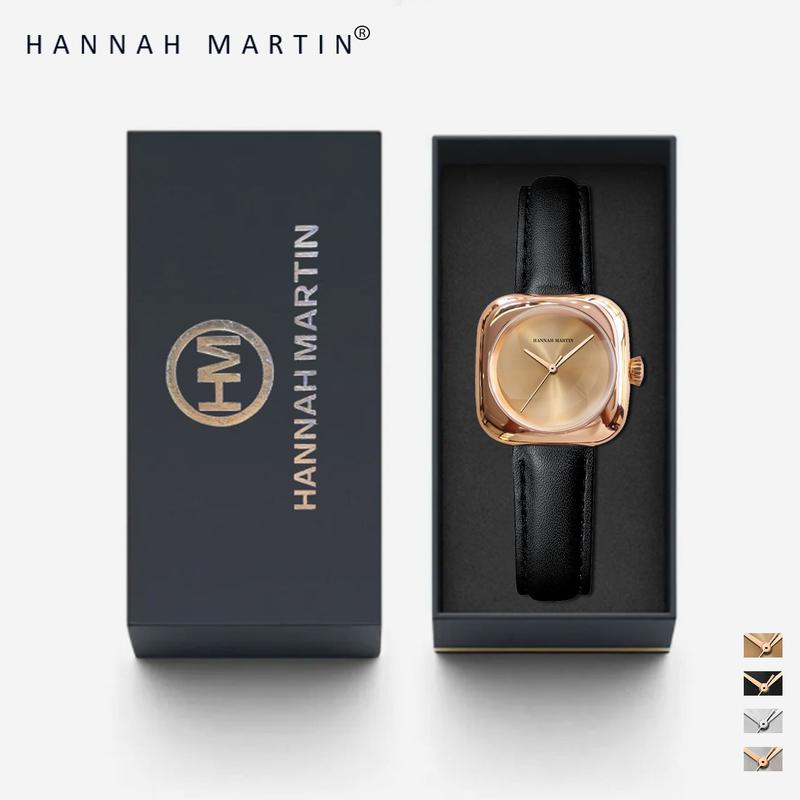 HANNAH MARTIN Jam Tangan Wanita Kecil Mode Tahan Air Jam Tangan Cewek ...