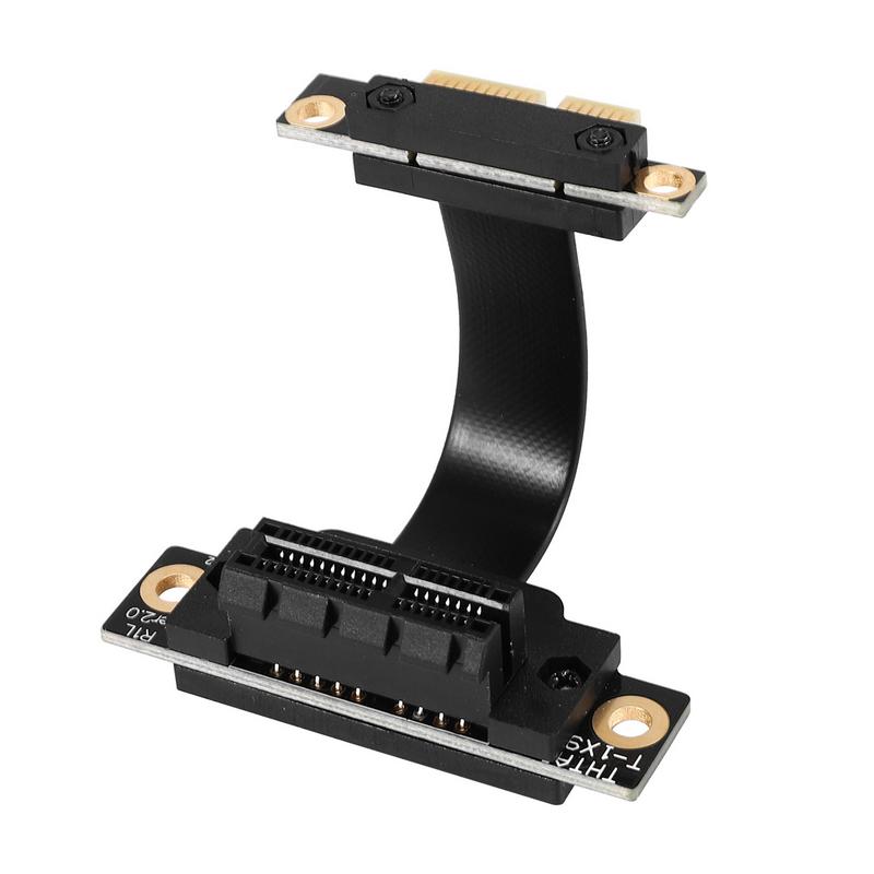 PCIE X1 Riser Cable Dual 90 Degree Right Angle PCIe 3.0 X1 t - TikTok ...