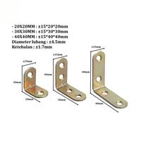 Promo Siku L Besi Stainless Bracket Rak Plat Ambalan Penyangga Rak ...