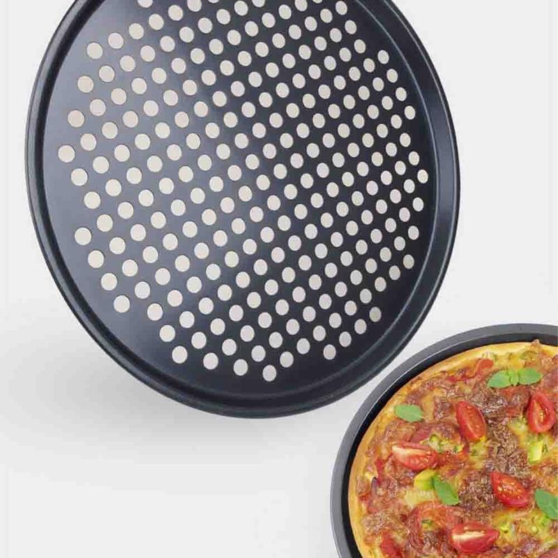 Khay Pizza đục lỗ, chất lượng cao, được làm bằng thép carbon - TikTok ...