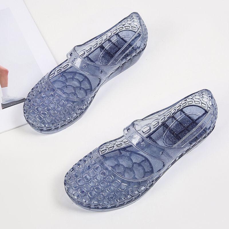 2025 Fashion Crystal Sandals Women's Outdoor Summer New All-Matching ...