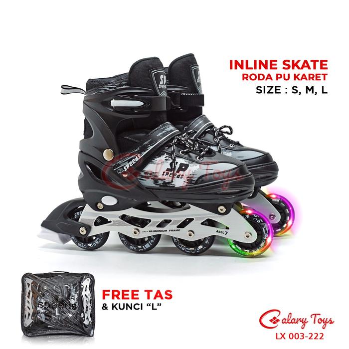 Promo SPEEDS Sepatu Roda Anak Dewasa Inline Skate Roda PU Roller Skate ...