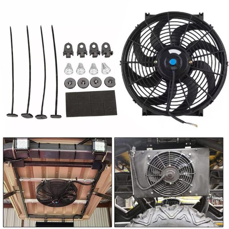 High Performance Cooling Fan Engine Cooling Fan 12V 14 Inch Car ...