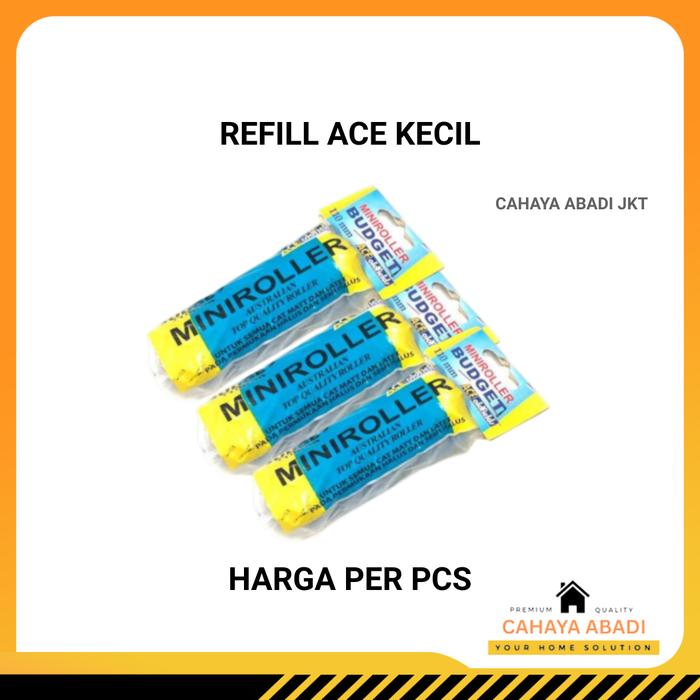 Jual Refill Kuas Roll Mini Budget Ace Oldfields 4in Biru - Jakarta ...