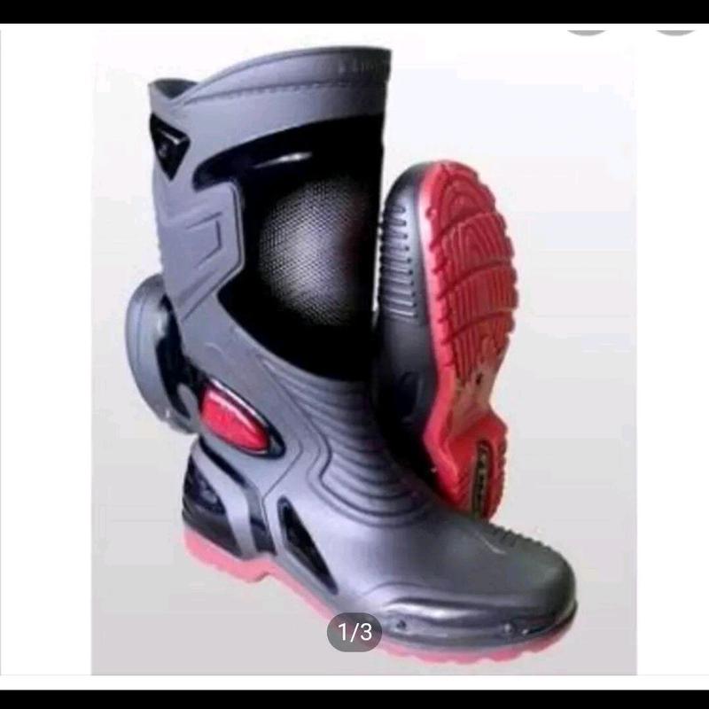 Sepatu boots karet merk AP BOOTS - Moto 3 - Shop | Tokopedia