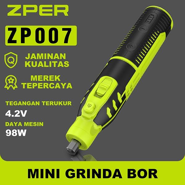 ZPER Bor Mini Drill Grinder Mini Grinda Bor Listrik Penghalus-Alat ...