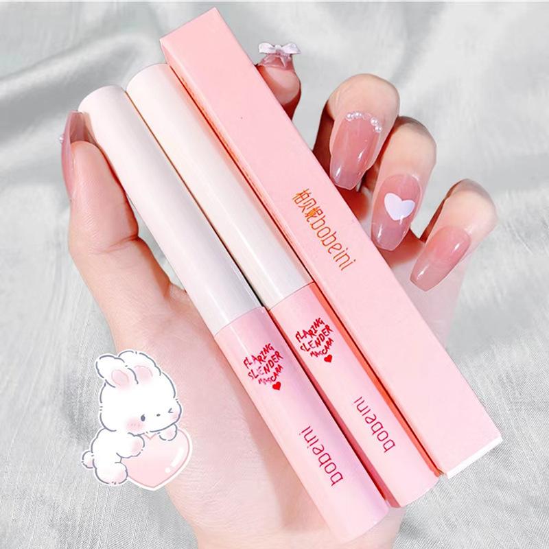 Bobeini Small Brush Mascara,Maskara,WaterproofSweatproof Curling ...