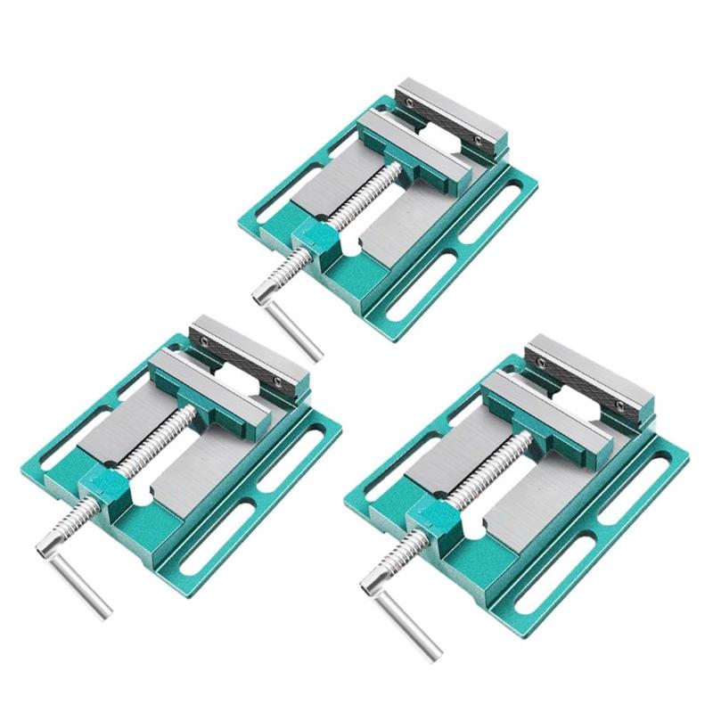 Drill Press Vise Adjustable Tabletop Clamp Vice for Craft Hobby ...