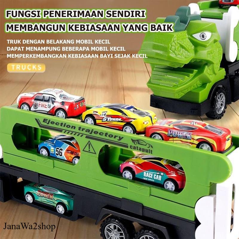 Anak main imaginatif cocok banget! Mainan Model Mobil dengan Rel ...