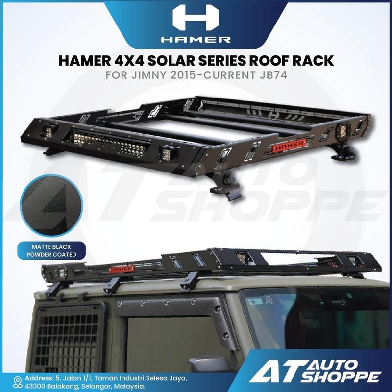 Hamer 4X4 Solar Series Roof Rack For Jimny 2015-Current JB74 - TikTok ...