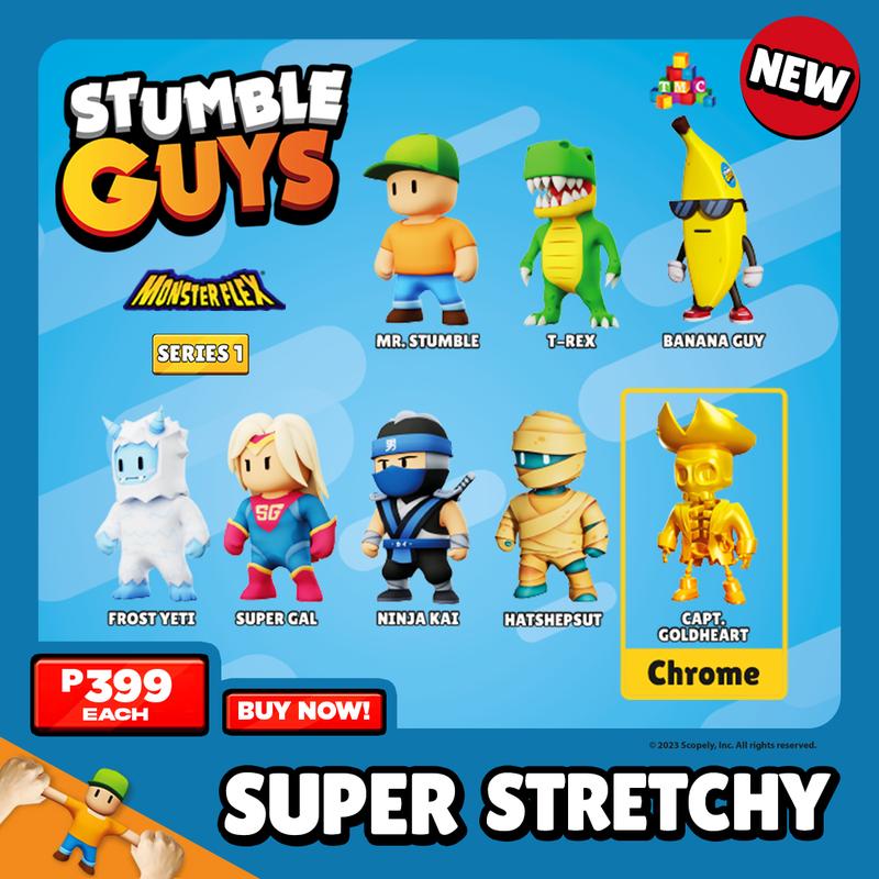 Diramix Monsterflex Stumble Guys Series 1 Stretchy Toys SG30006 ...