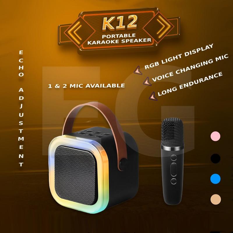 K12 Home KTV Minin Portable Karaoke Bluetooth Speaker Single - TikTok ...