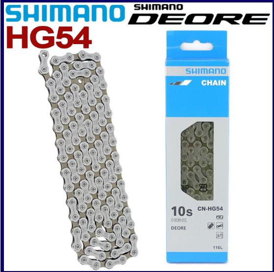 Hot Shimano Deore HG54 10 Speed bike Chain MTB Mountain 10s Chains ...