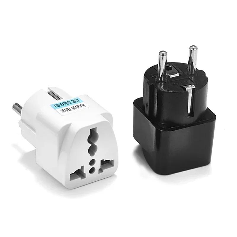 KR Plug Adapter Multifunction Universal AU UK US To EU Electrical ...