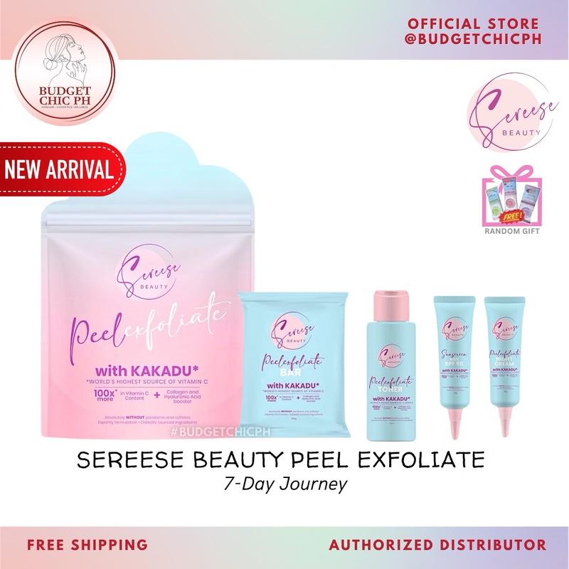 Sereese Beauty X Peel Exfoliate w/ Kakadu Set | All Skin Types ...