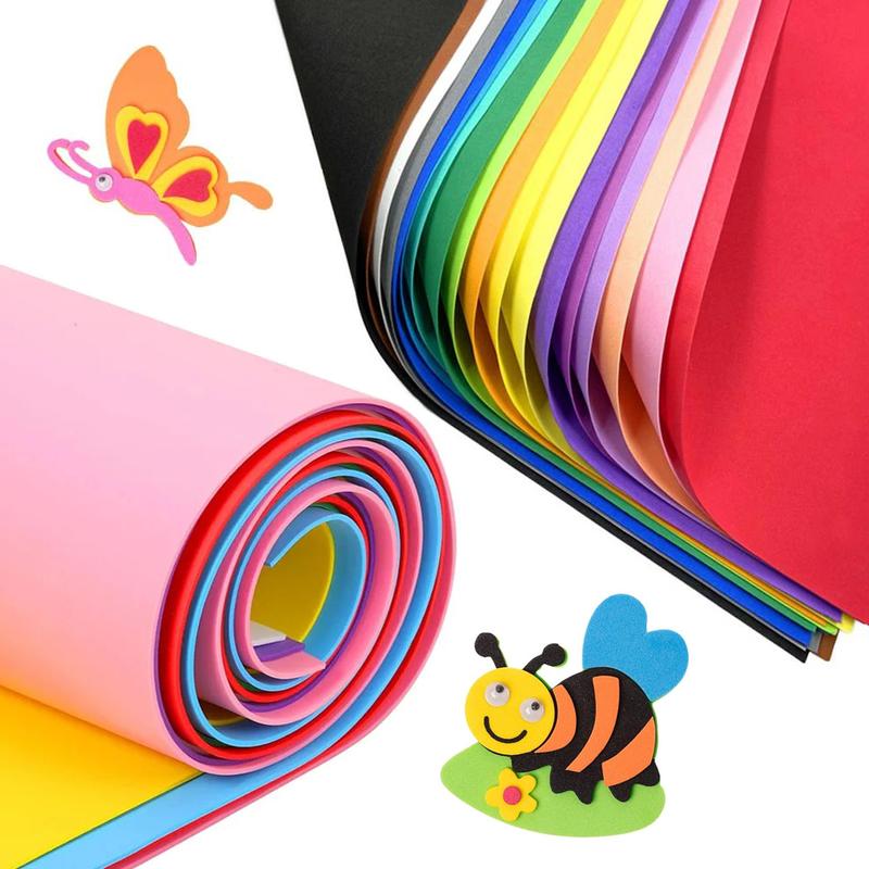 50x50CM / 1MM Kertas Buih EVA Buatan Tangan Lembaran Buih Kertas Span ...